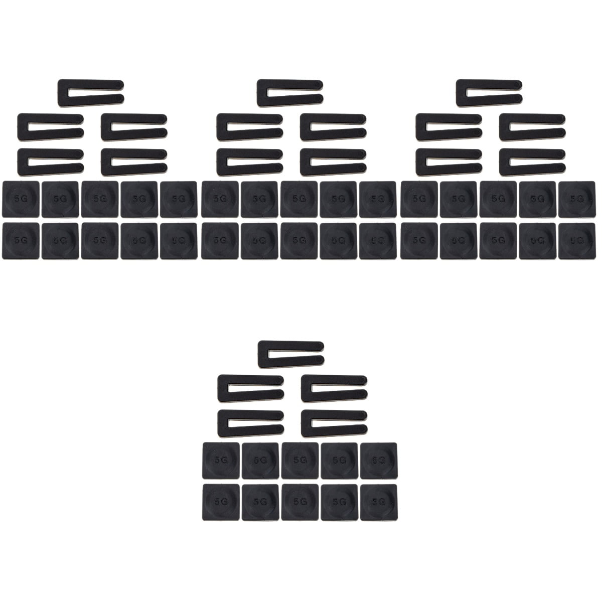 Masteelf 20 Sets Fan Balancing Kits Ceiling Fan Balance Kit 5GM Ceiling ...