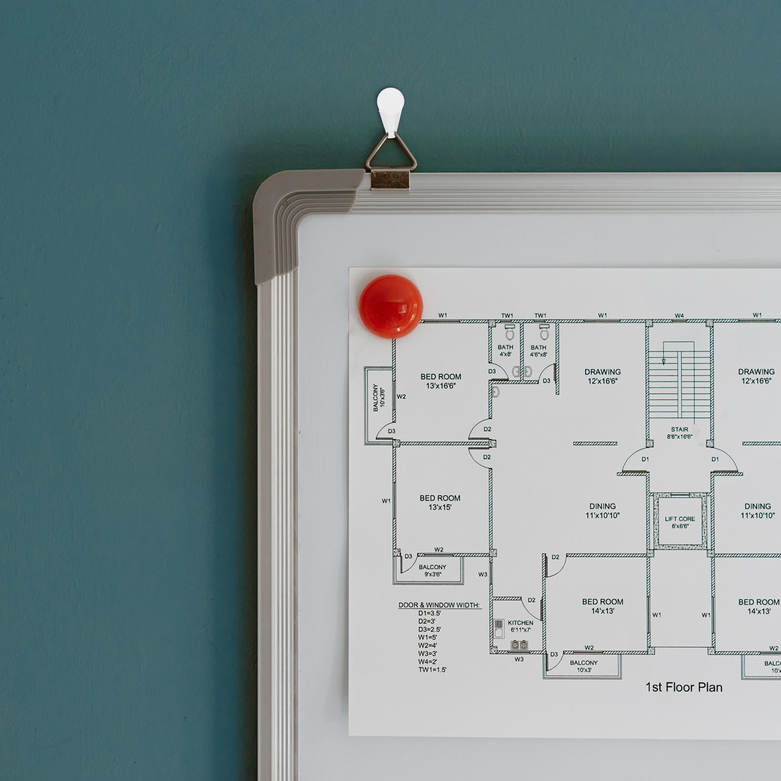 Masteelf 20 Sets Of Picture Hangers for Frames Non-trace Nails ...