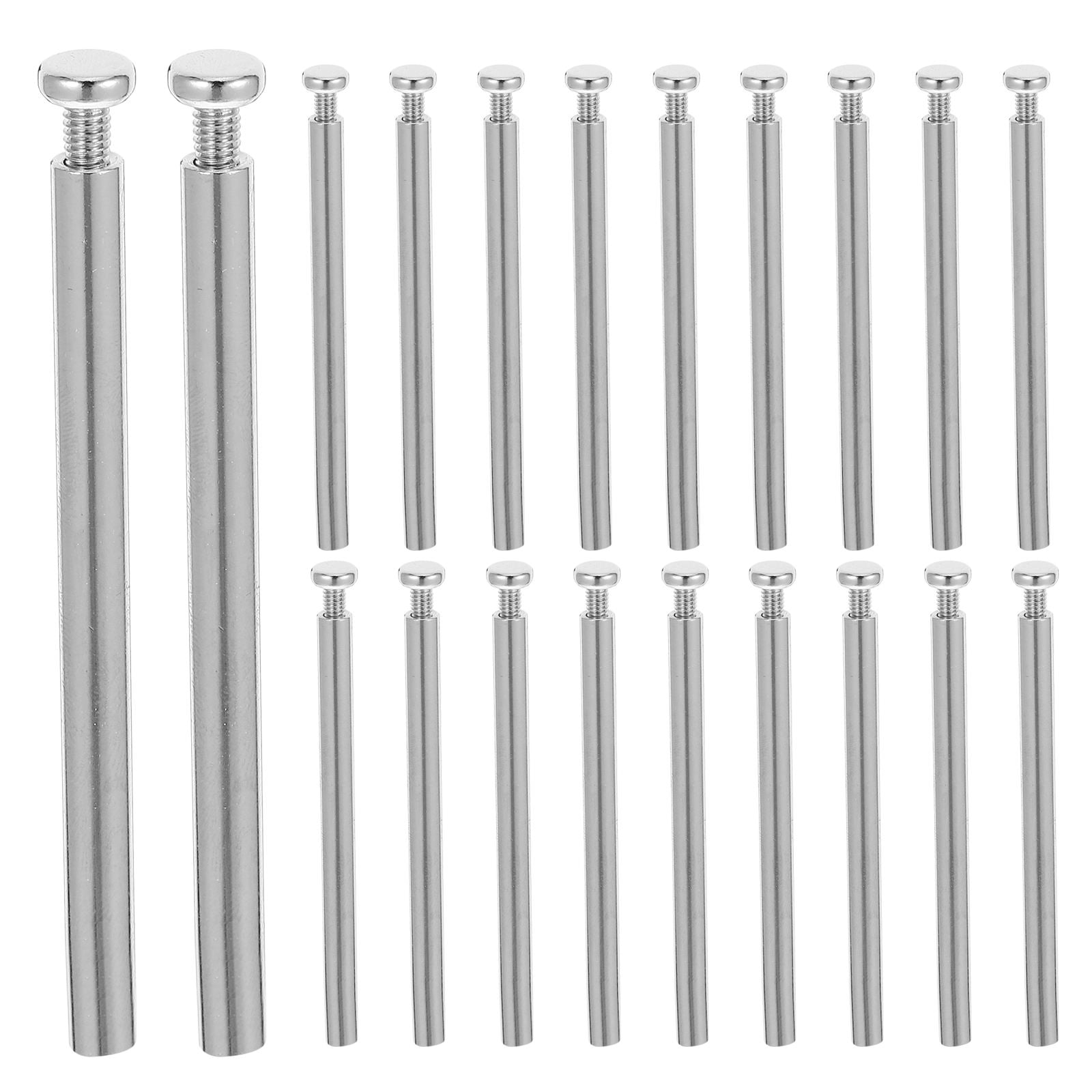 Masteelf 20 Sets Wall Mount Glass Standoff Screws For Picture Frames ...