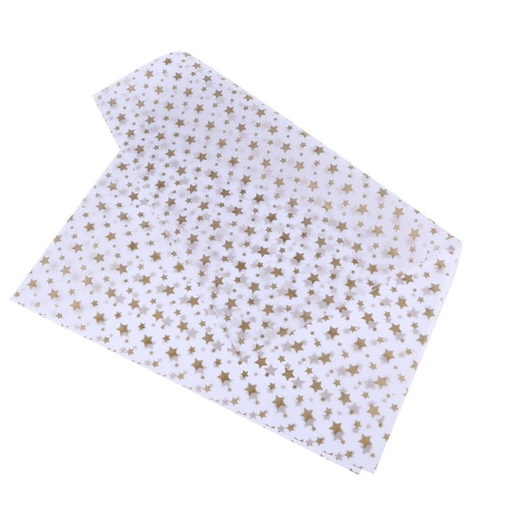 Masteelf 20 Sheets Bronzing Paper with Five-Pointed Star Design for ...