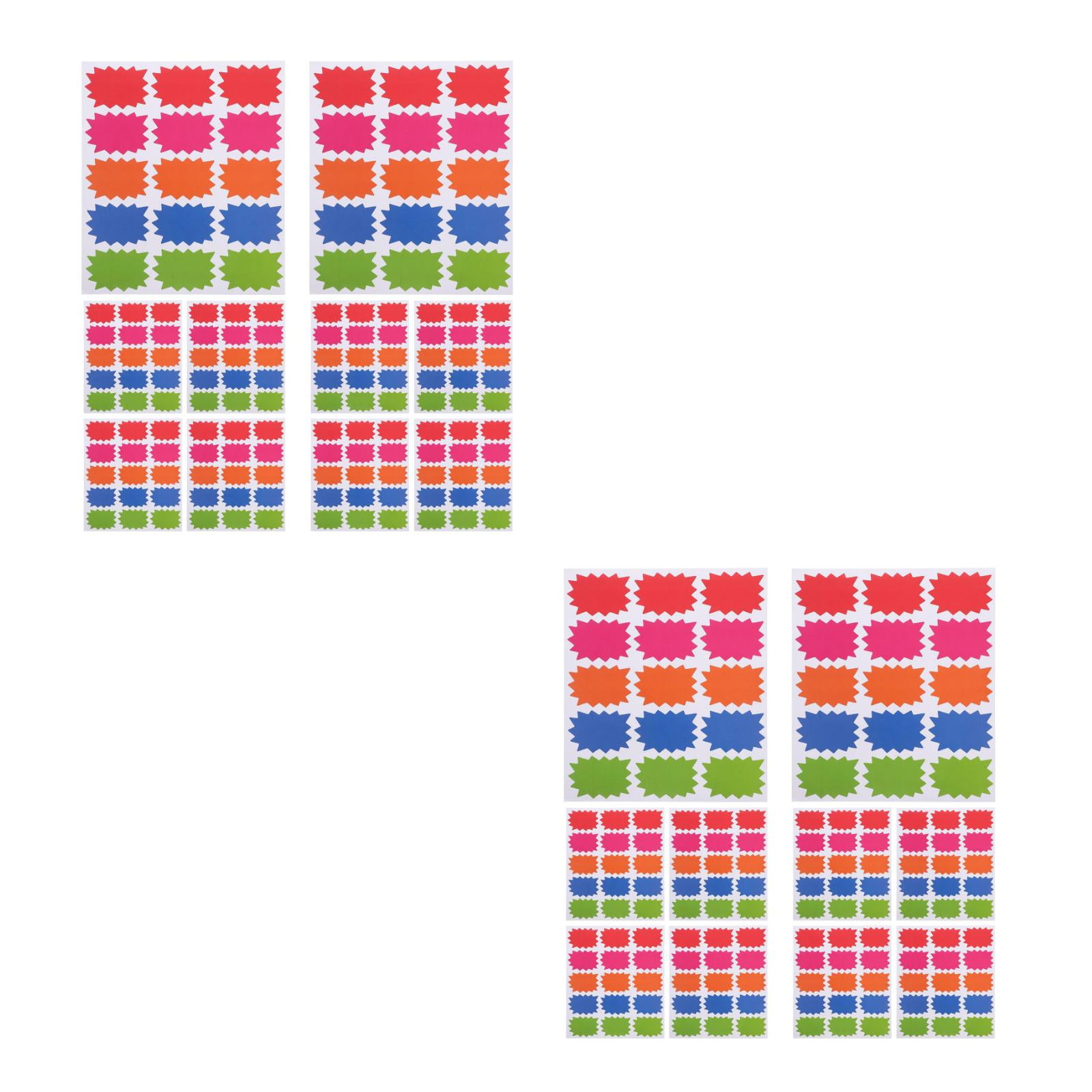 Masteelf 20 Sheets Garage Sale Stickers Self-Adhesive Yard Sale ...