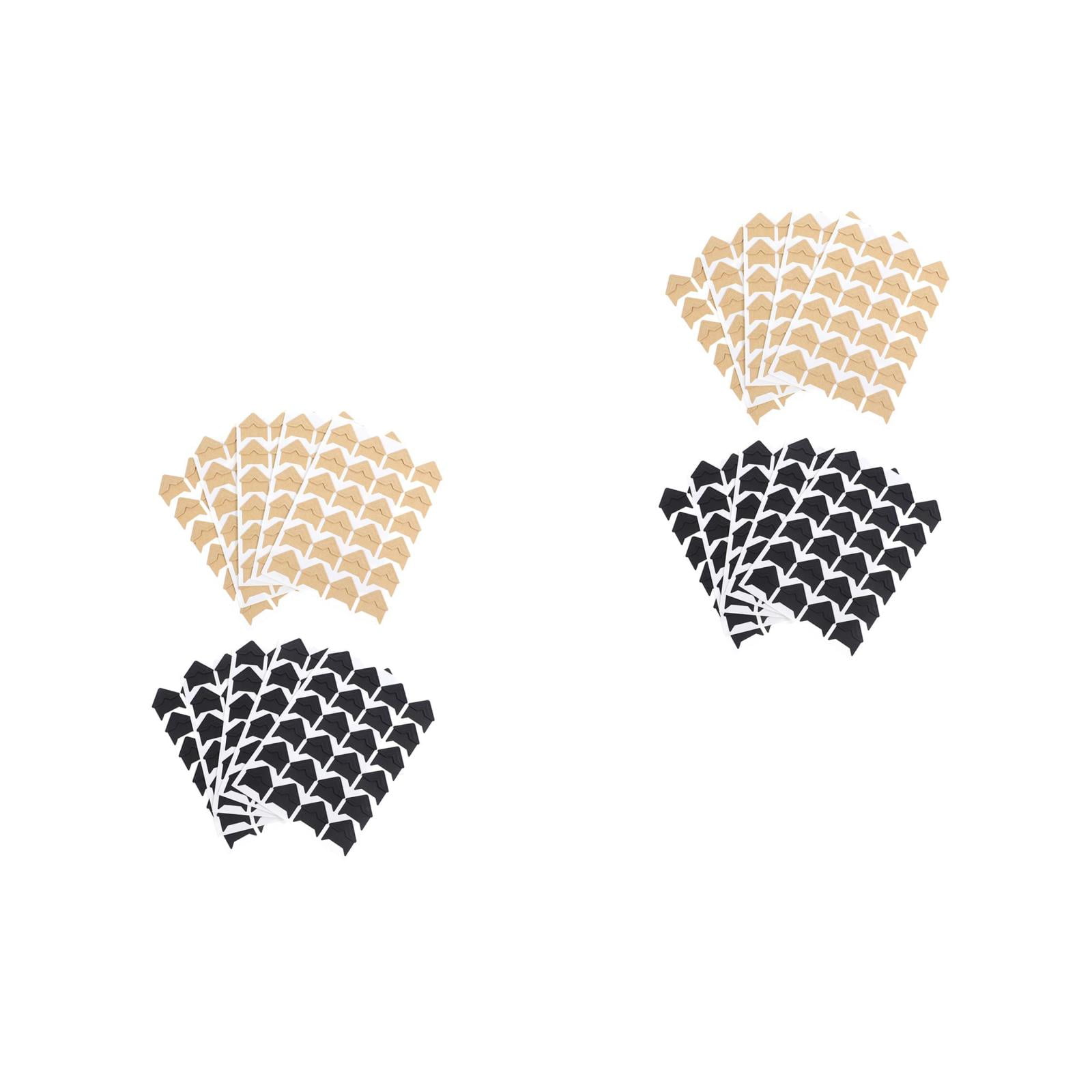 Masteelf 20 Sheets Paper Photo Mounting Stickers Corners Picture ...