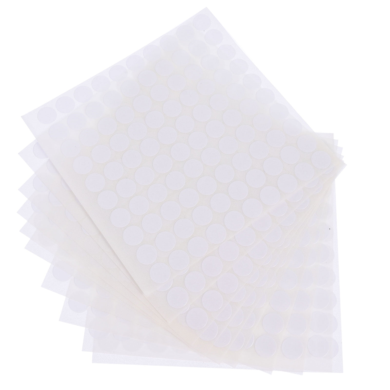 Masteelf 20 Sheets White DualAdhesive Dots Safe Paper for Sticking ...