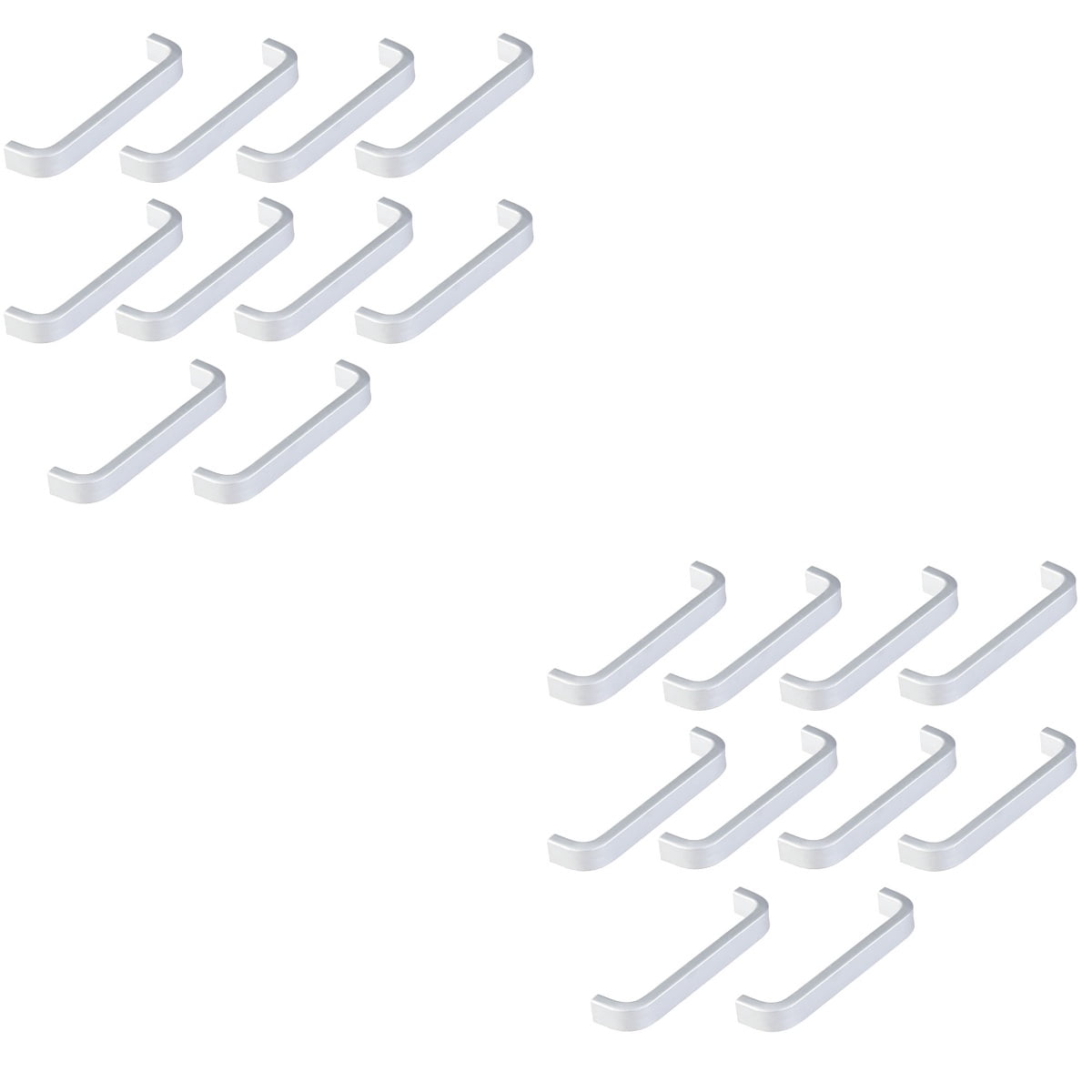 Masteelf 20 pcs Aluminum Alloy Kitchen Cabinet Drawer Door Knobs Pull ...