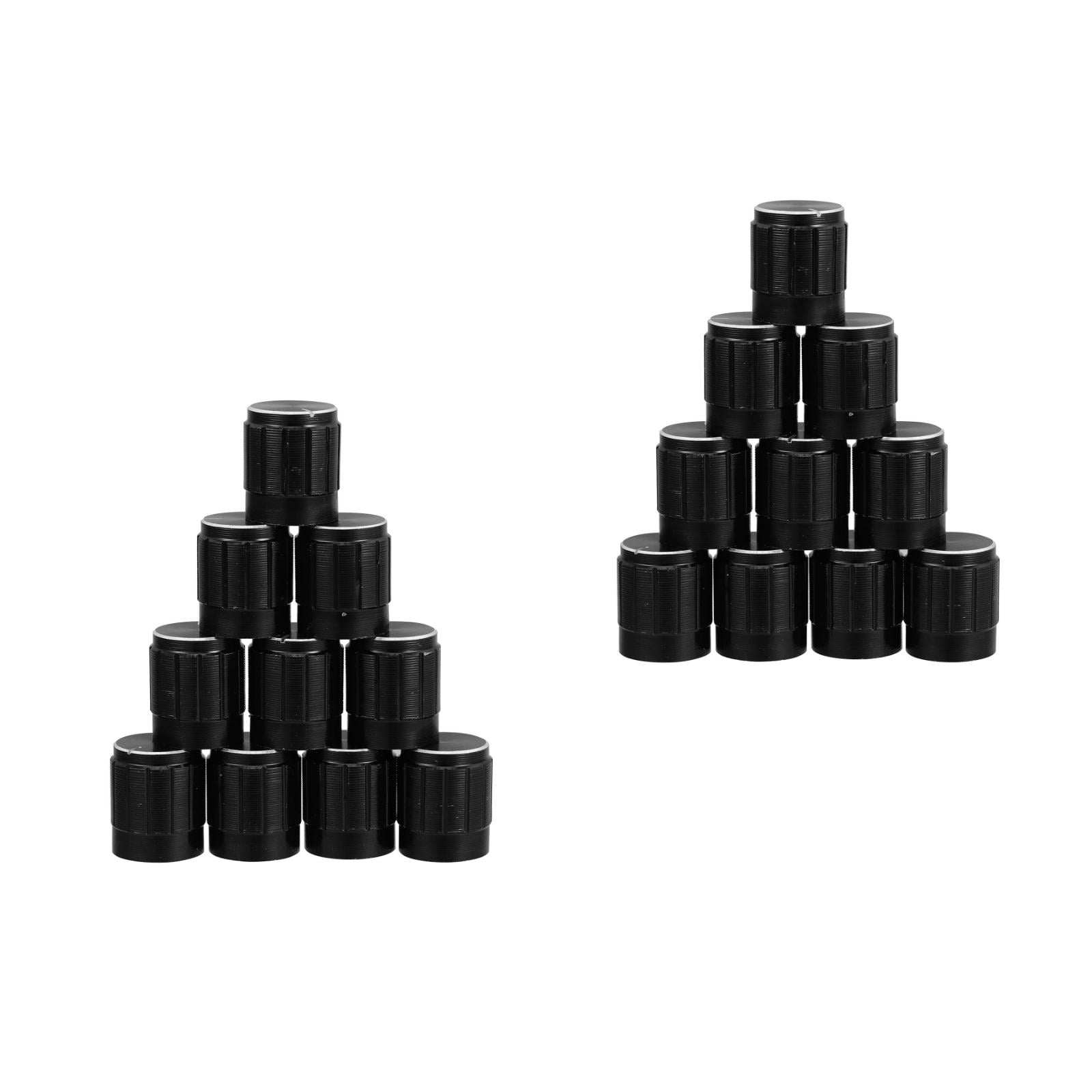 Masteelf 20 pcs Electric Guitar Knobs For Volume Control Replacement ...