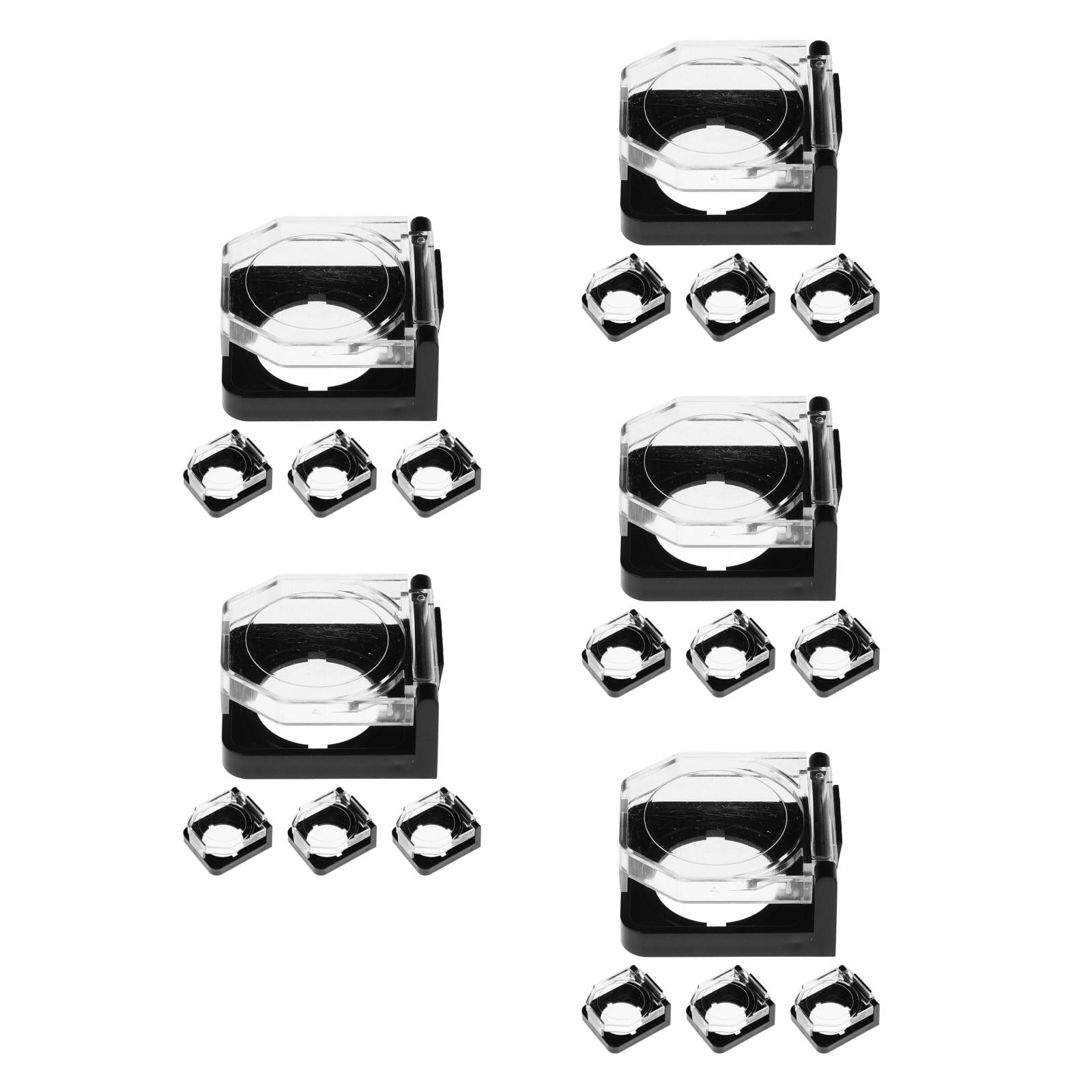 Masteelf 20 pcs Emergency Stop Button Cover Switch Protector Cover Push ...