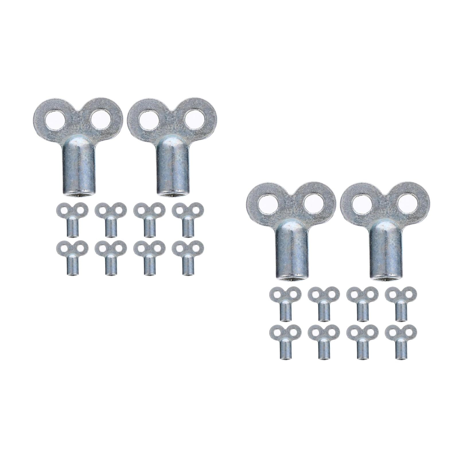 Masteelf 20 pcs Exhaust Valve Key Zinc Alloy Radiator Air Vent Keys ...