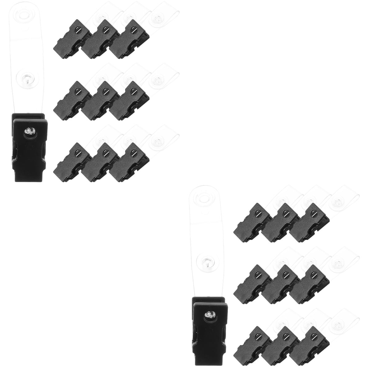 Masteelf 20 pcs Fixing Flag Clips Lawn Flag Stopper Garden Banner ...