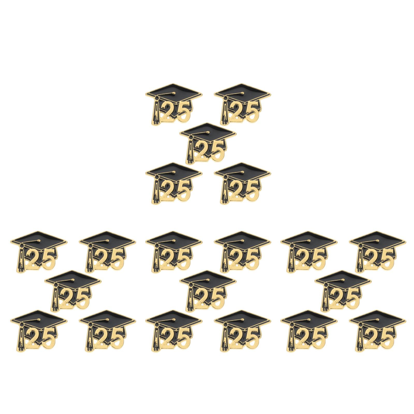 Masteelf 20 pcs Graduation Brooch Pins 2025 Graduation Cap Pin Jackets ...