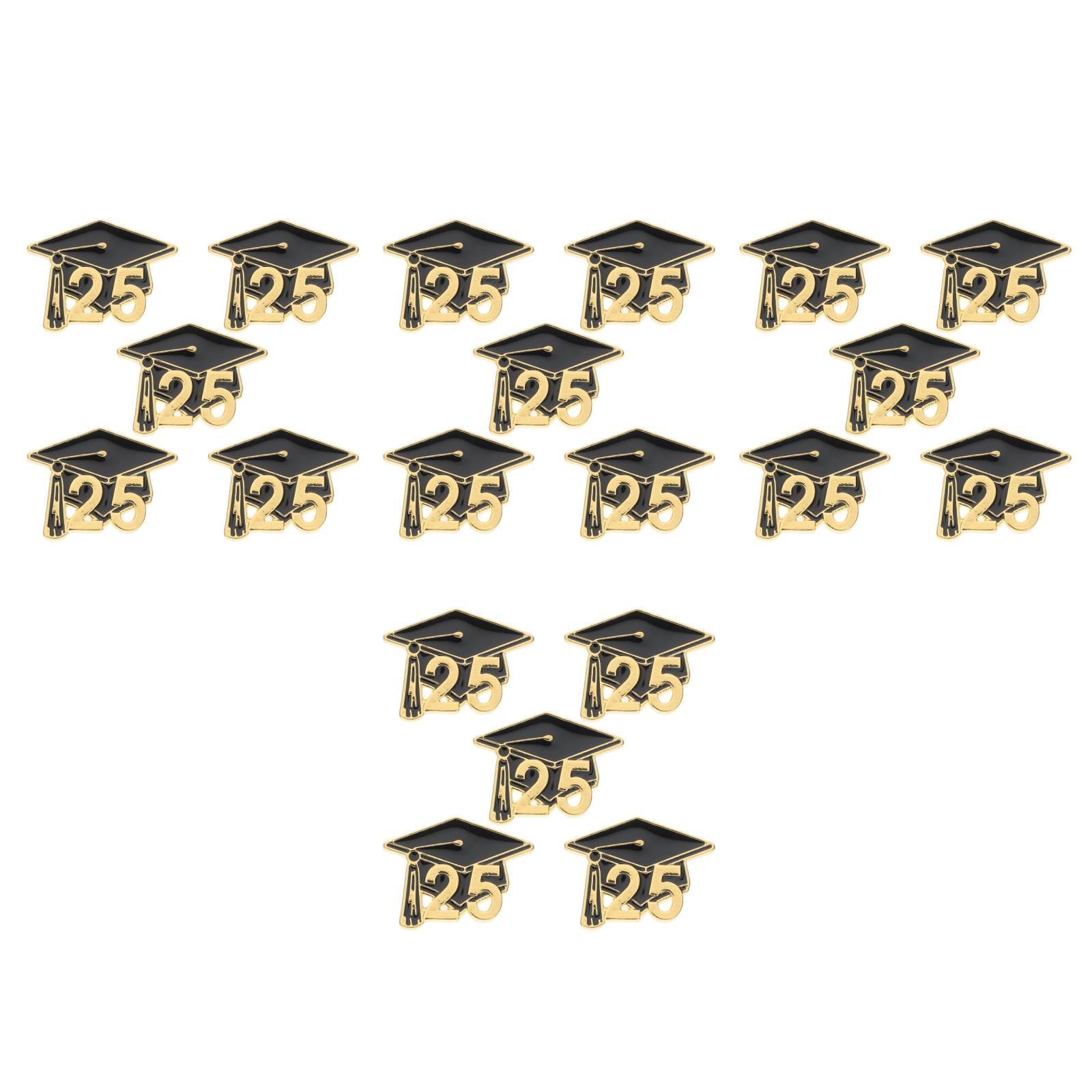 Masteelf 20 pcs Graduation Jacket Brooch 2025 Graduation Cap Brooch ...