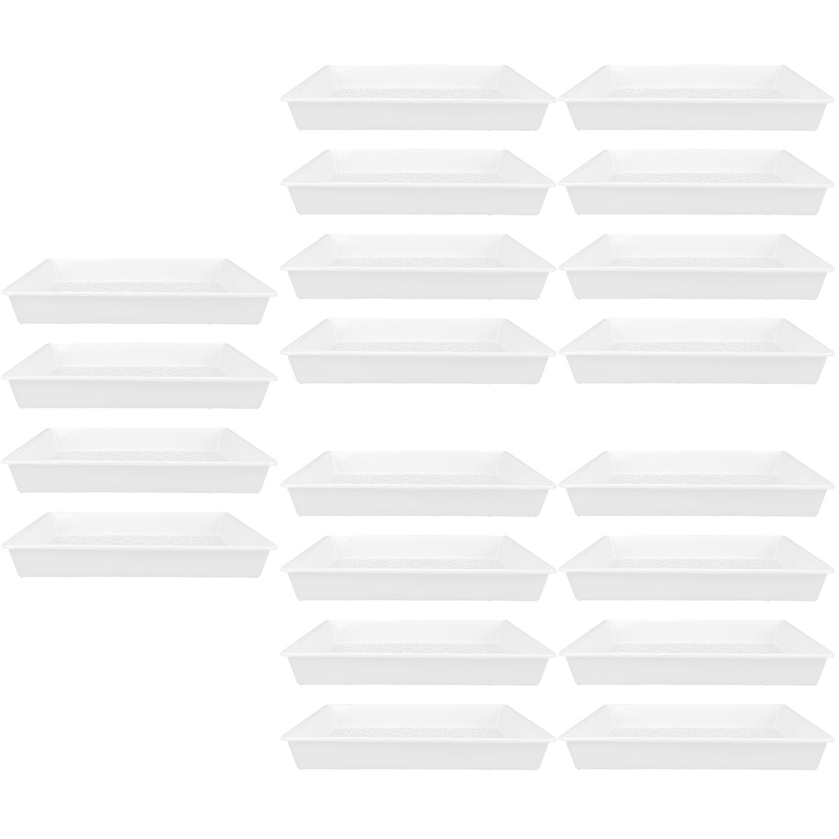 Masteelf 20 pcs Growing Trays Propagation Plant Germination Trays ...