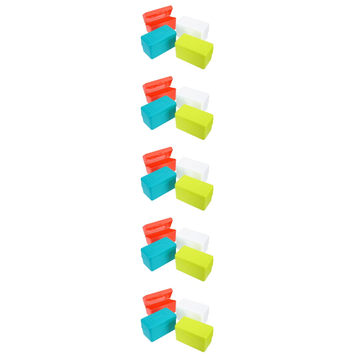 Masteelf 20 pcs Index Card Box Note Card Storage Box For Note Card ...