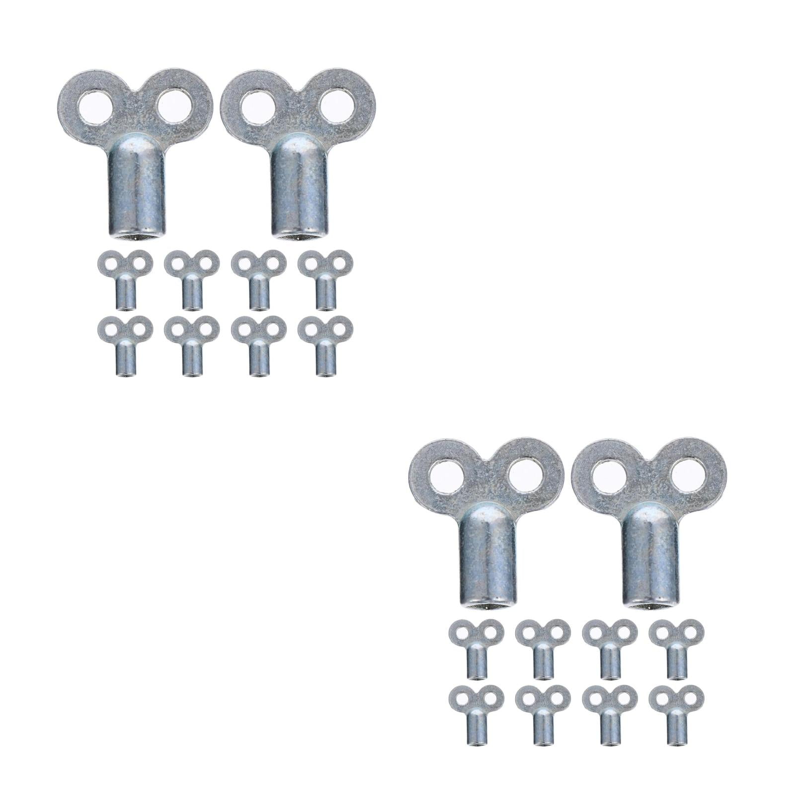 Masteelf 20 pcs Radiator Bleed Valve Keys Square Hole Key Metal ...