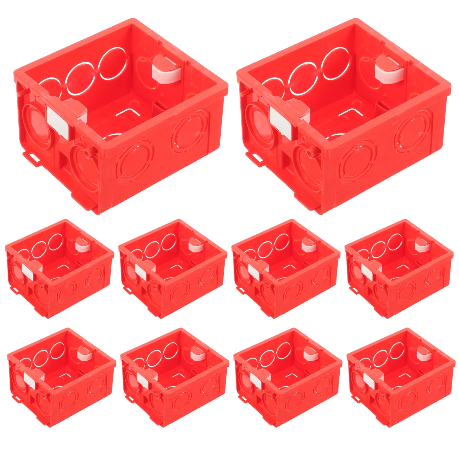 Masteelf 20 pcs Wall Mounted Junction Box Wiring Socket Junction Box ...