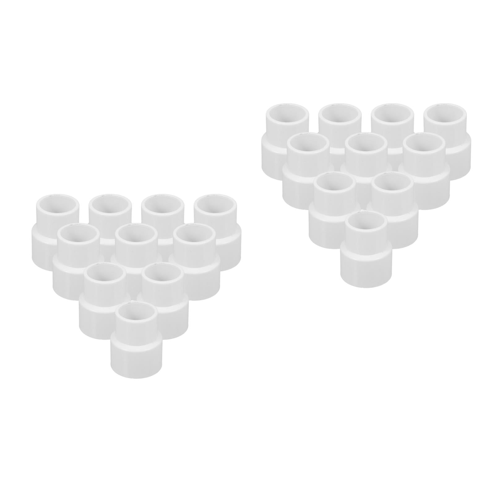 Masteelf 20 pcs Water Fittings Connectors Garden Pvc Hose Adapter ...