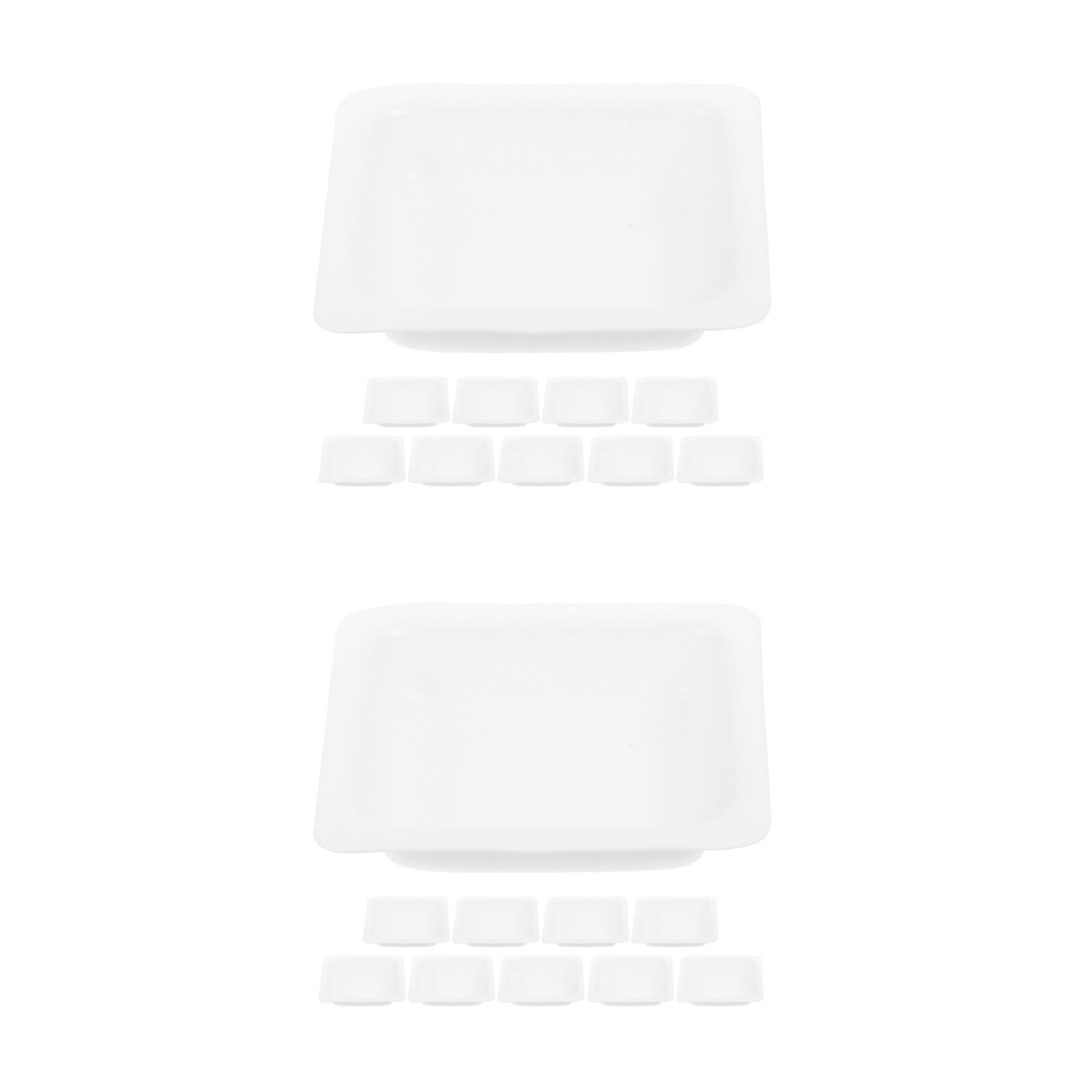 Masteelf 20 pcs Weigh Boats Small Plastic Trays for Scale Square ...