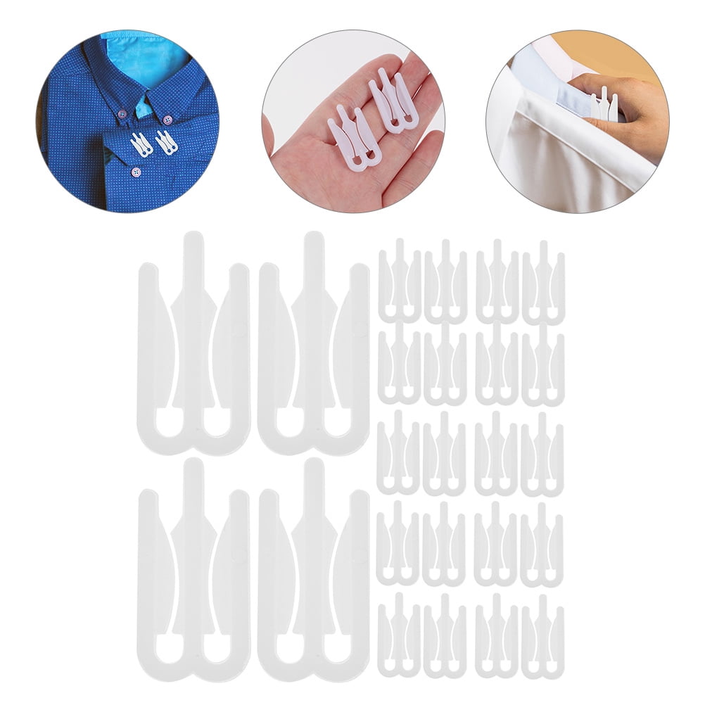 Masteelf 200 Pcs Sewing Clips Shirt Back Lightweight Home and Store Use ...