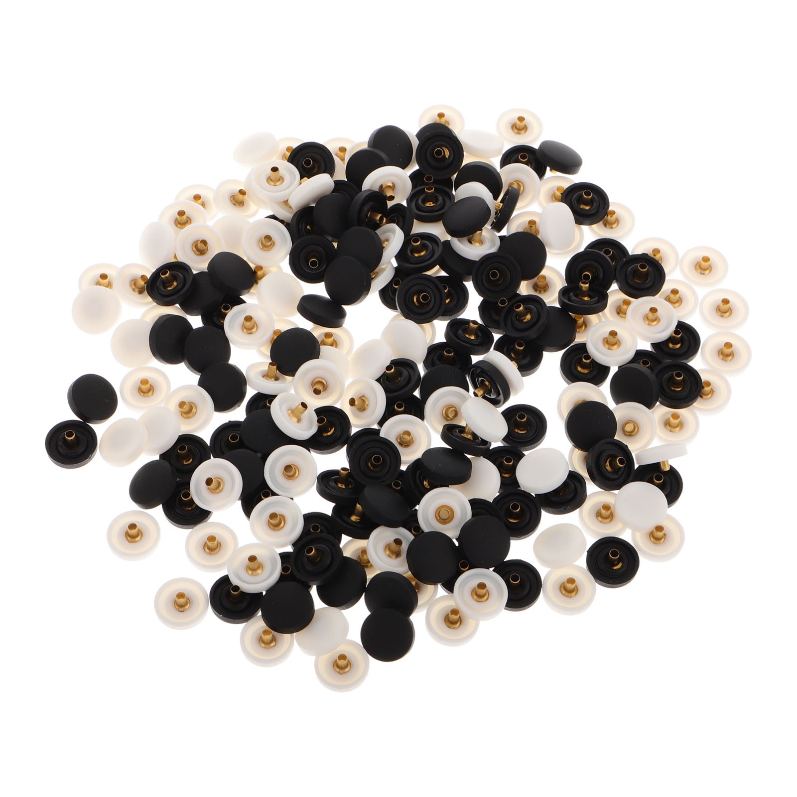 Masteelf 200 Pcs Snaps Sewing Fasteners Parts Nylon Buckle Panel 1.50X1 ...