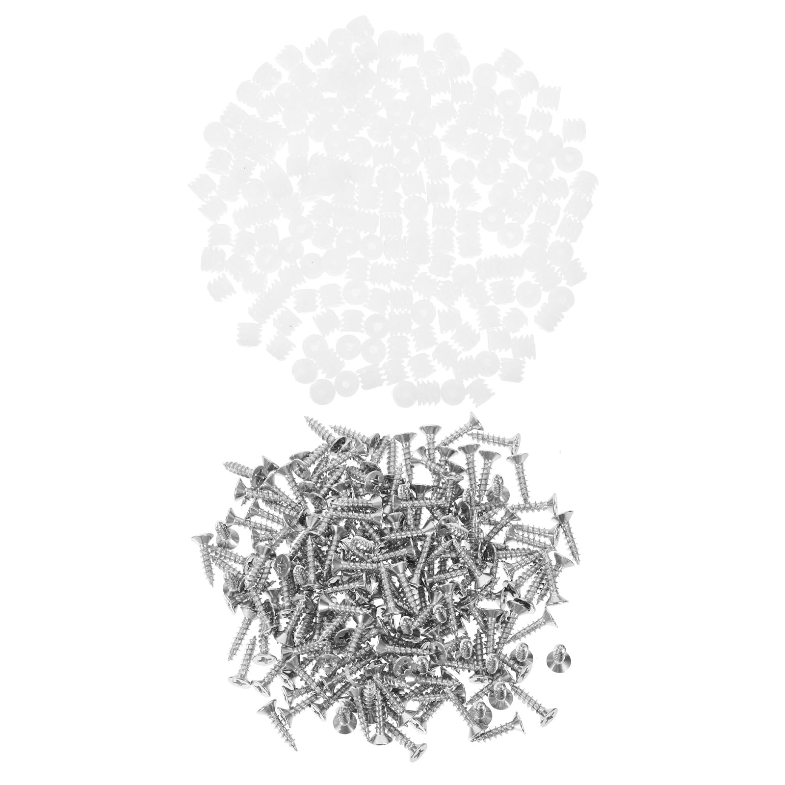 Masteelf 200 Sets Plastic Hinge Dowel Inserts With Screws Dowels Door ...