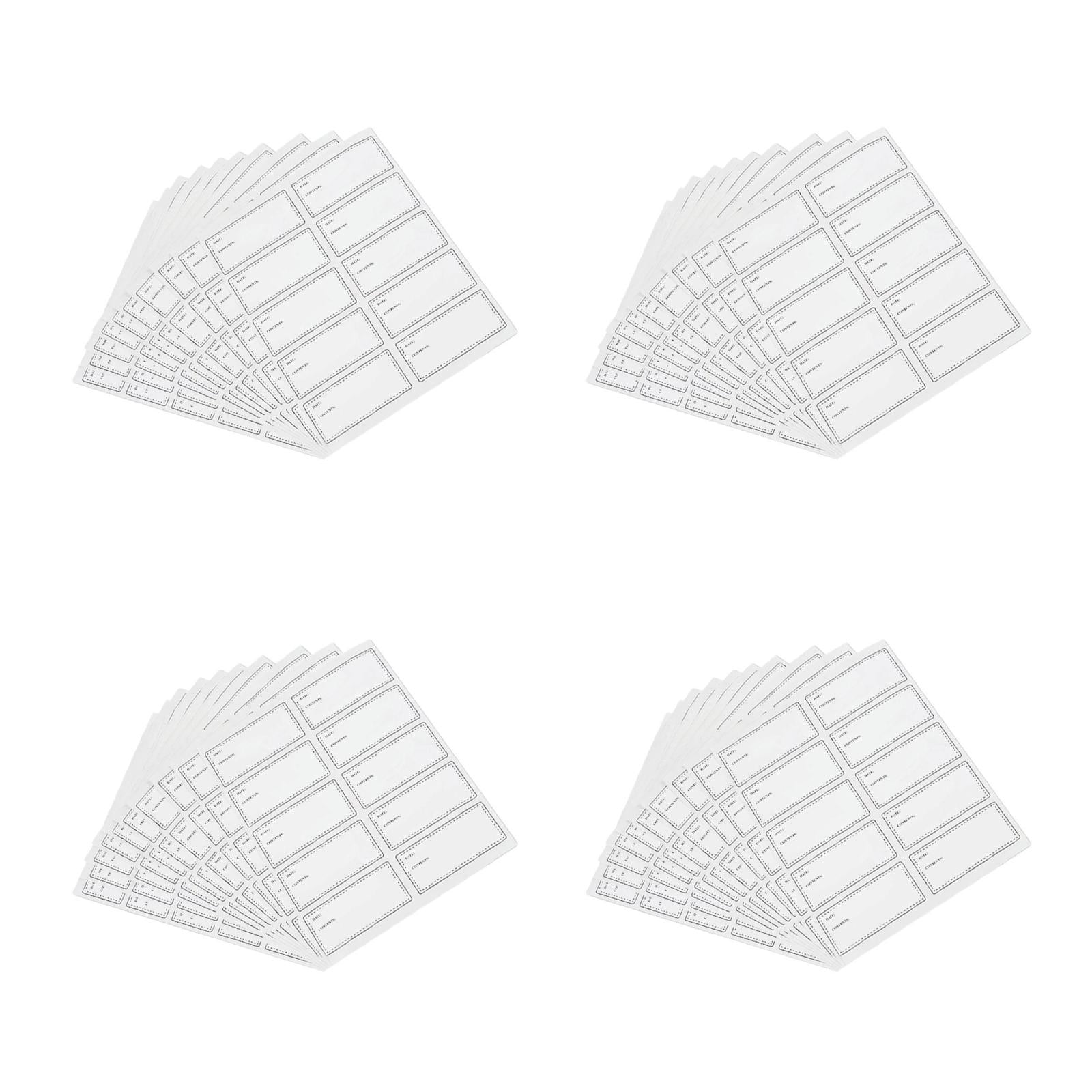 Masteelf 200 Sheets Of Food Date Labels Stickers Food Labels Stickers ...