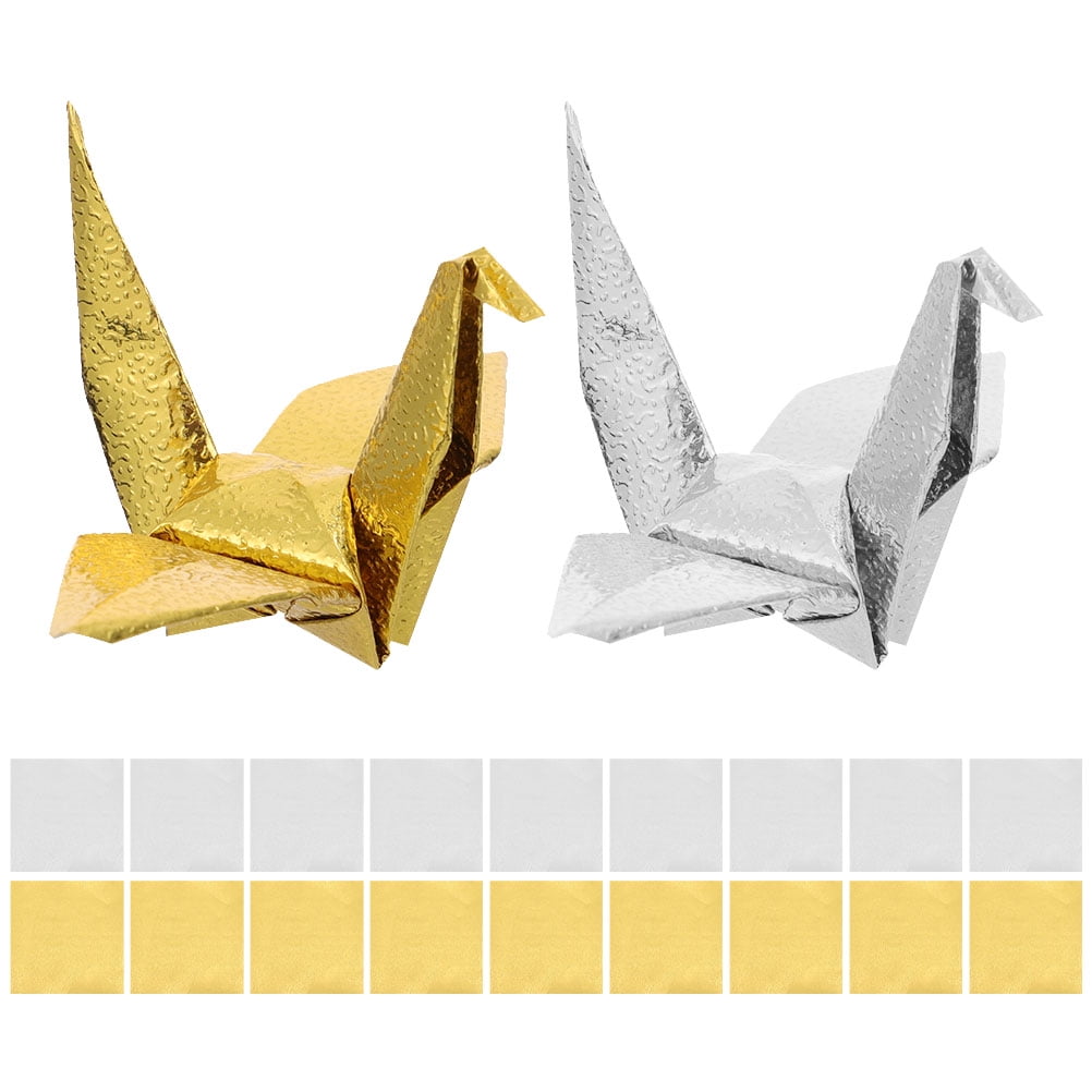 Metal Finish Origami Paper for DIY Crafts with Assorted Colors and ...