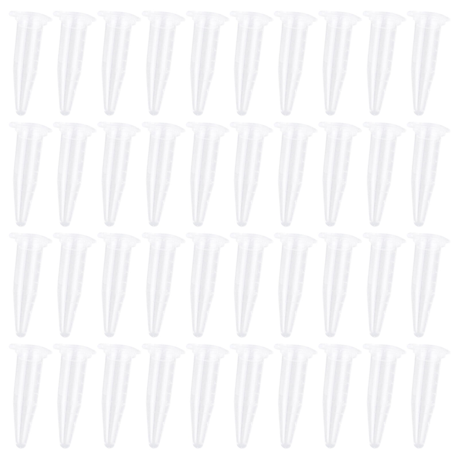 Masteelf 2000 pcs 1.5ML Micro Centrifuge Test Tubes Sample Bottles ...