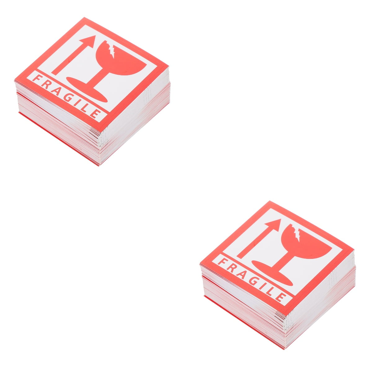 Masteelf 2000 pcs Fragile Warning Labels Adhesive Packing Stickers for ...