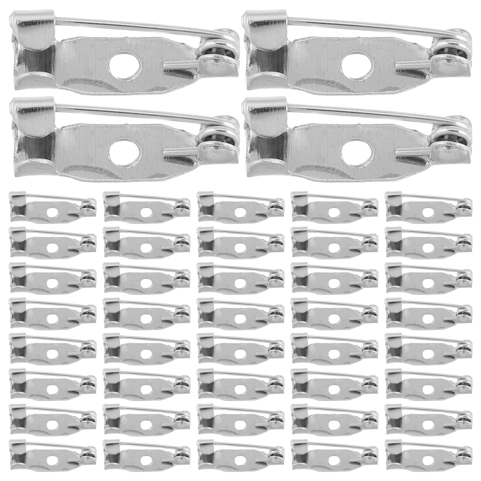 Masteelf DIY Safety Pin Jewelry Kit with Silver Iron Pins for Craft ...