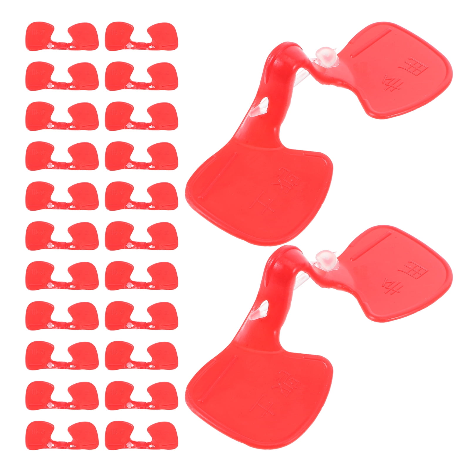 Masteelf 200pcs Chicken Peepers Glasses Plastic Essential Chicken ...