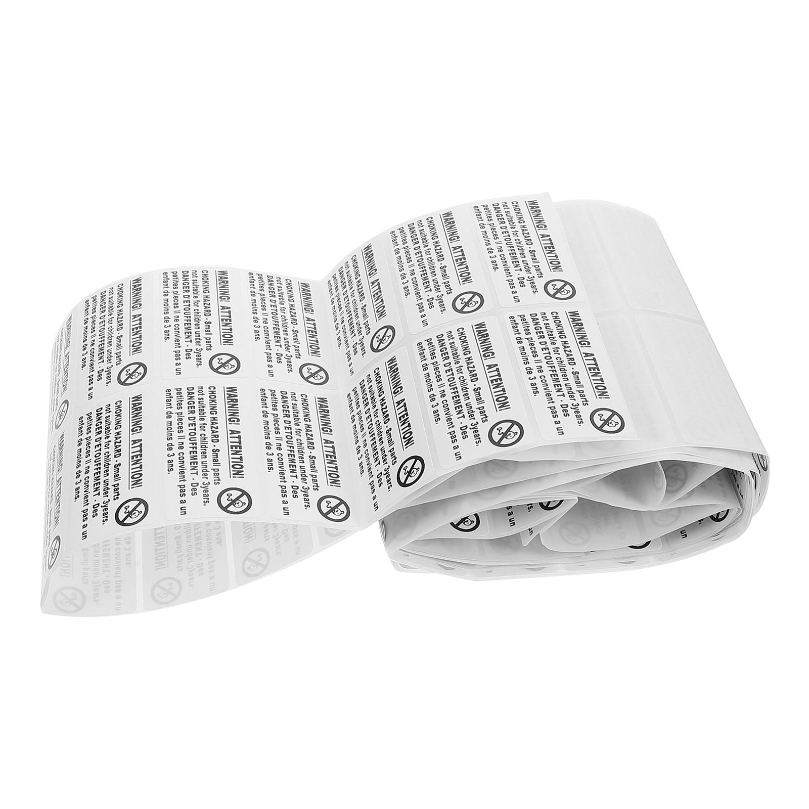 Masteelf 200pcs Choking Warning Labels Self Adhesive Choke Hazard ...