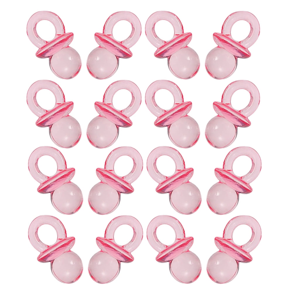 Masteelf 200pcs Mini Clear Baby Pacifiers for Baby Shower Favors ...