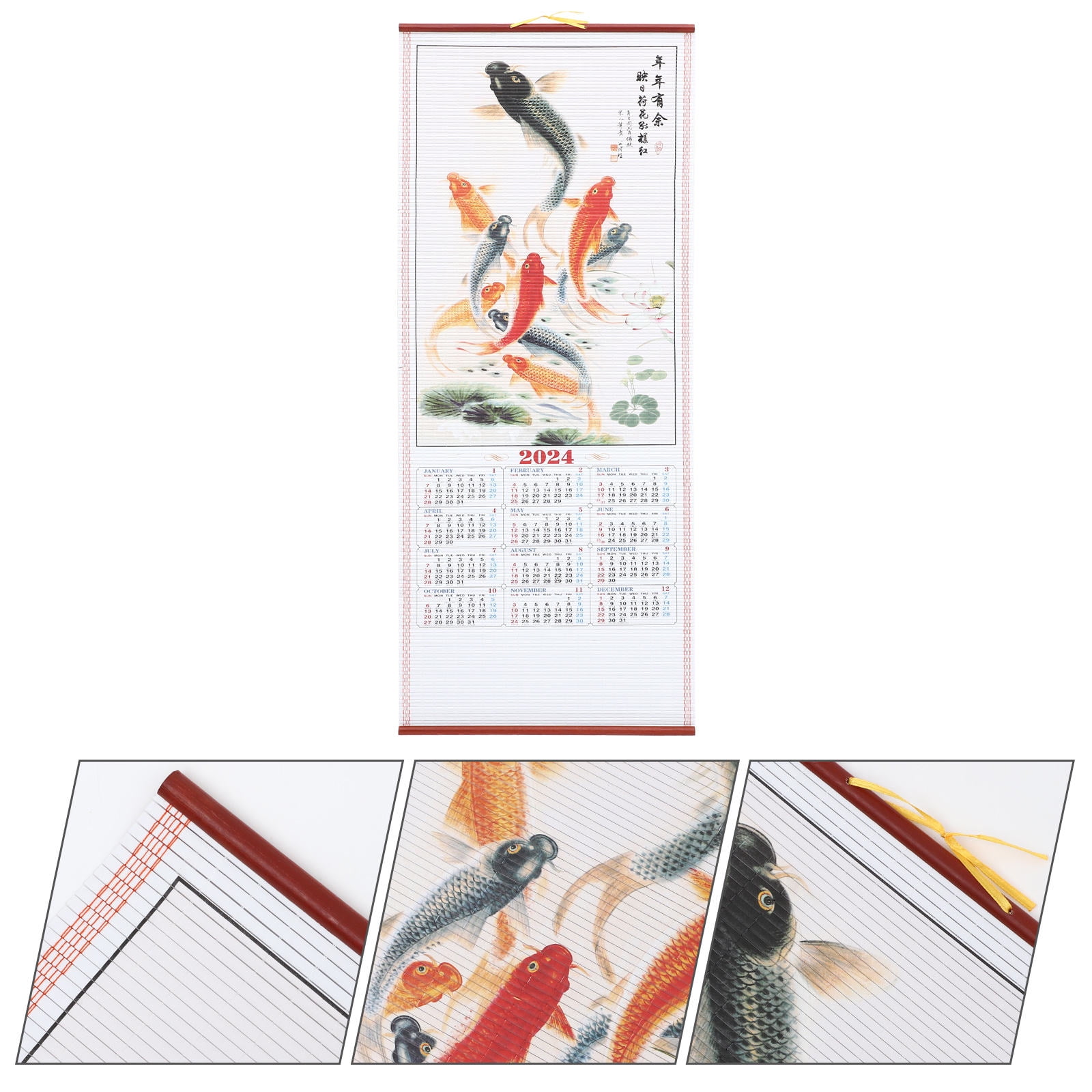 Masteelf 2024 Calendar Planners Year of The Dragon Fashionable Scroll ...