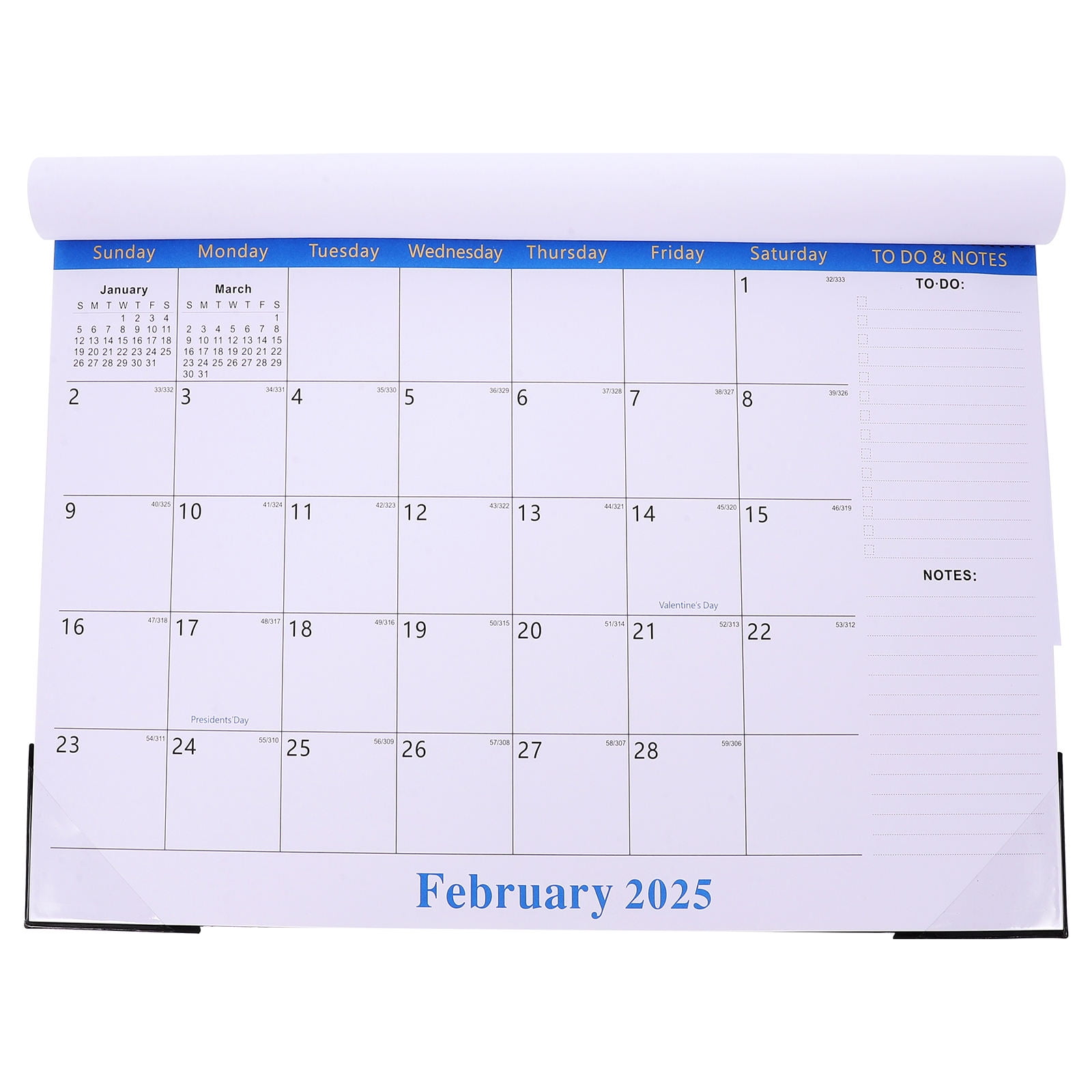 Masteelf 2025 Wall Calendar Calendars Number Family Planner Work Golden ...