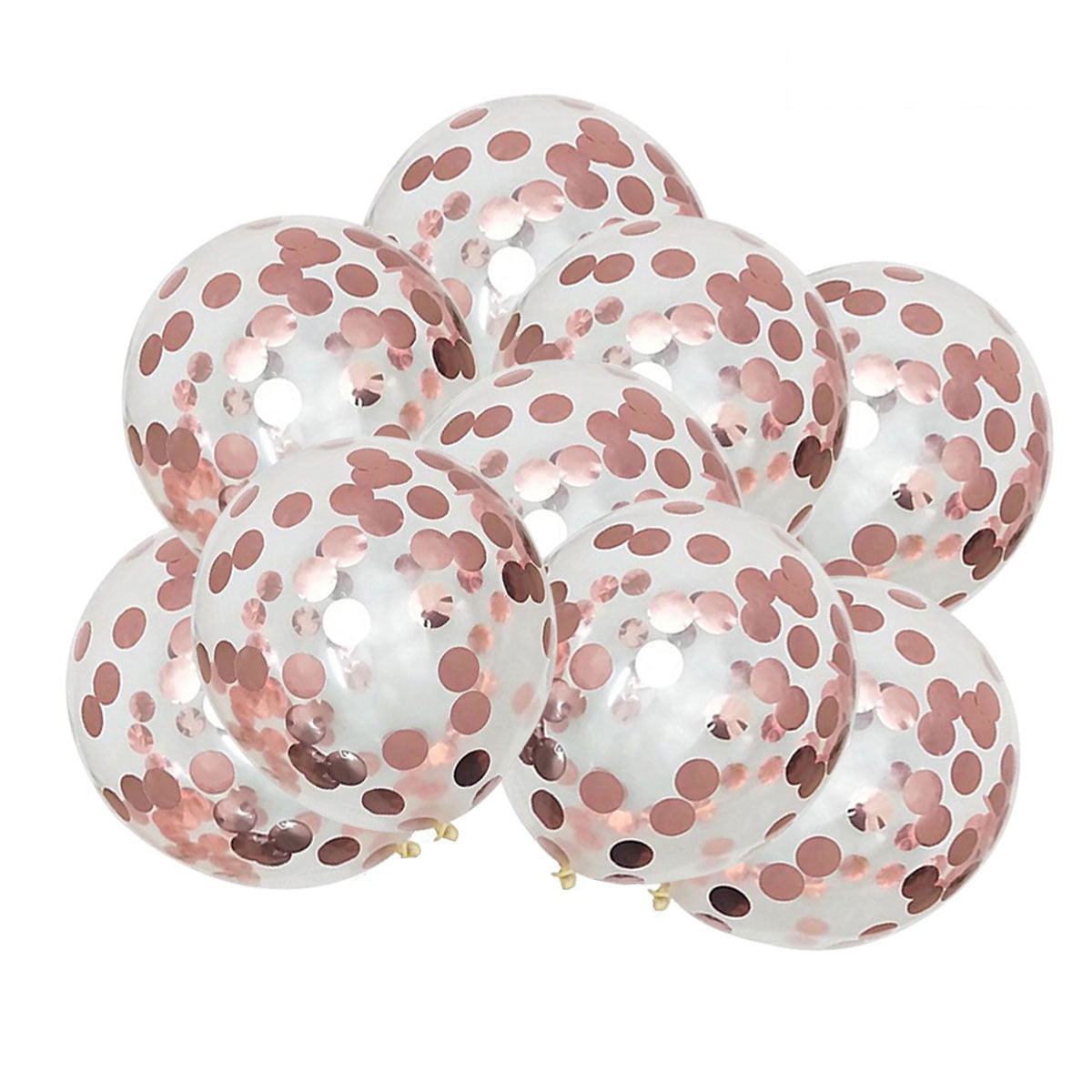 Masteelf 20Pcs 12 Inch Confetti Balloons Sequins Latex Party Balloons ...