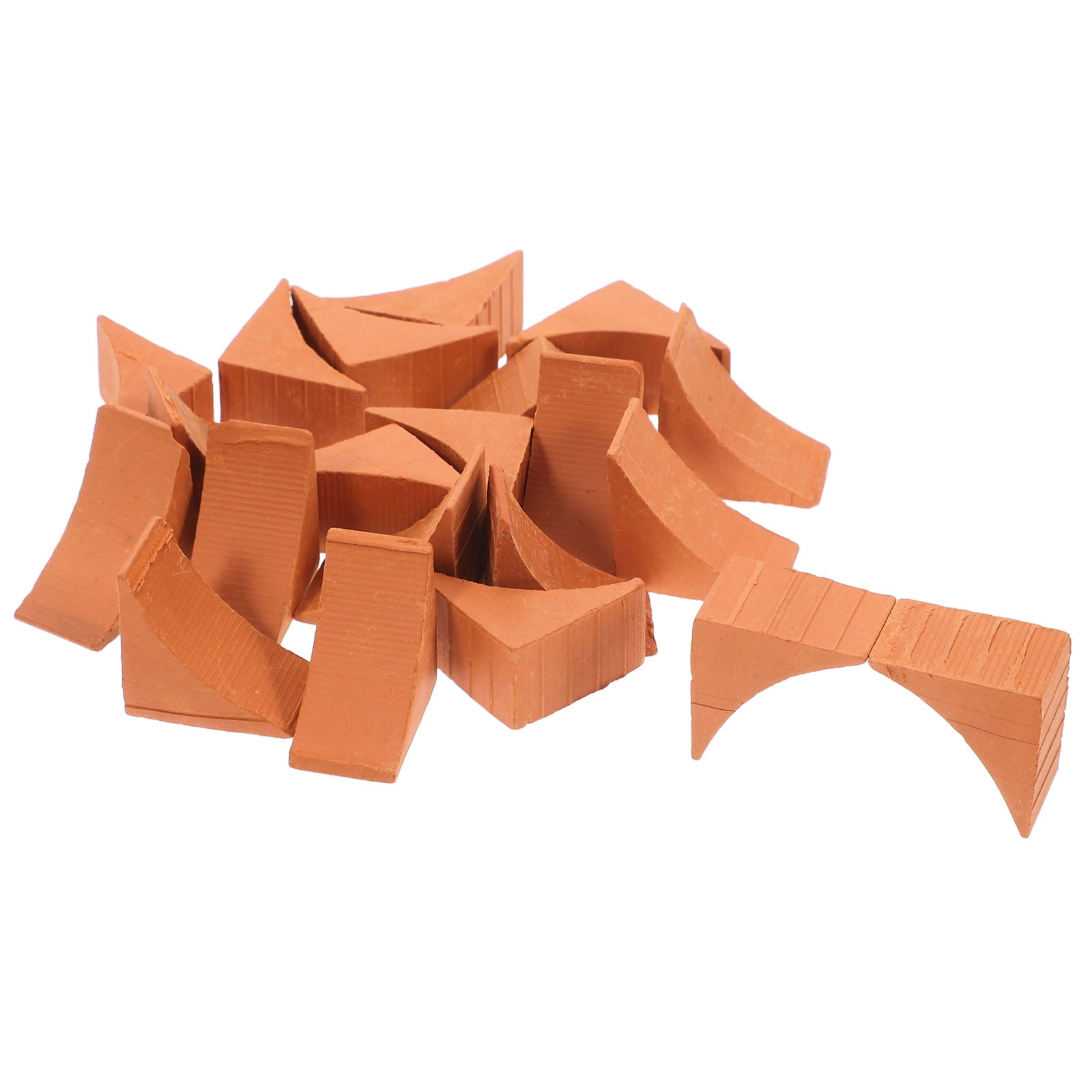 Masteelf 20pcs Dollhouse Door Bricks Miniature Wall Bricks Mini Bricks ...