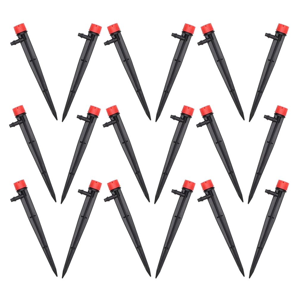 Masteelf 20pcs Drip Irrigation Tubing Adjustable 360 Degree Water Flow ...