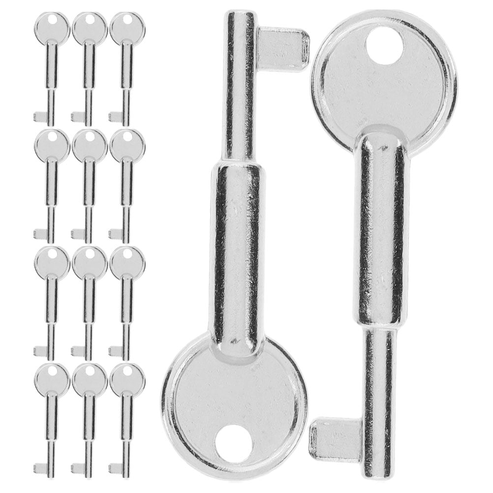 Masteelf 20pcs Emergency Stop Button Key 86 Type Metal Stop Switch Key for System Industrial ...