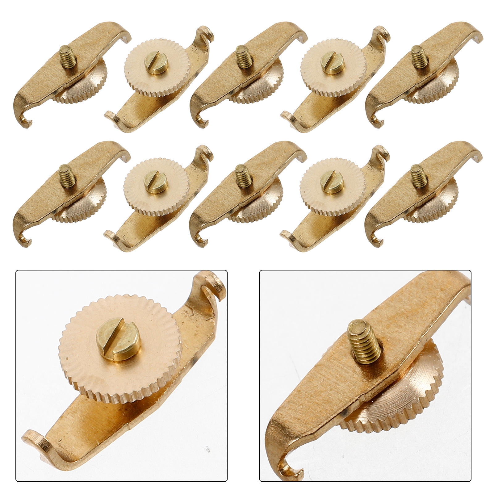 Masteelf 20pcs Erhu Violin Fine Tuners Copper String Adjuster Chinese ...