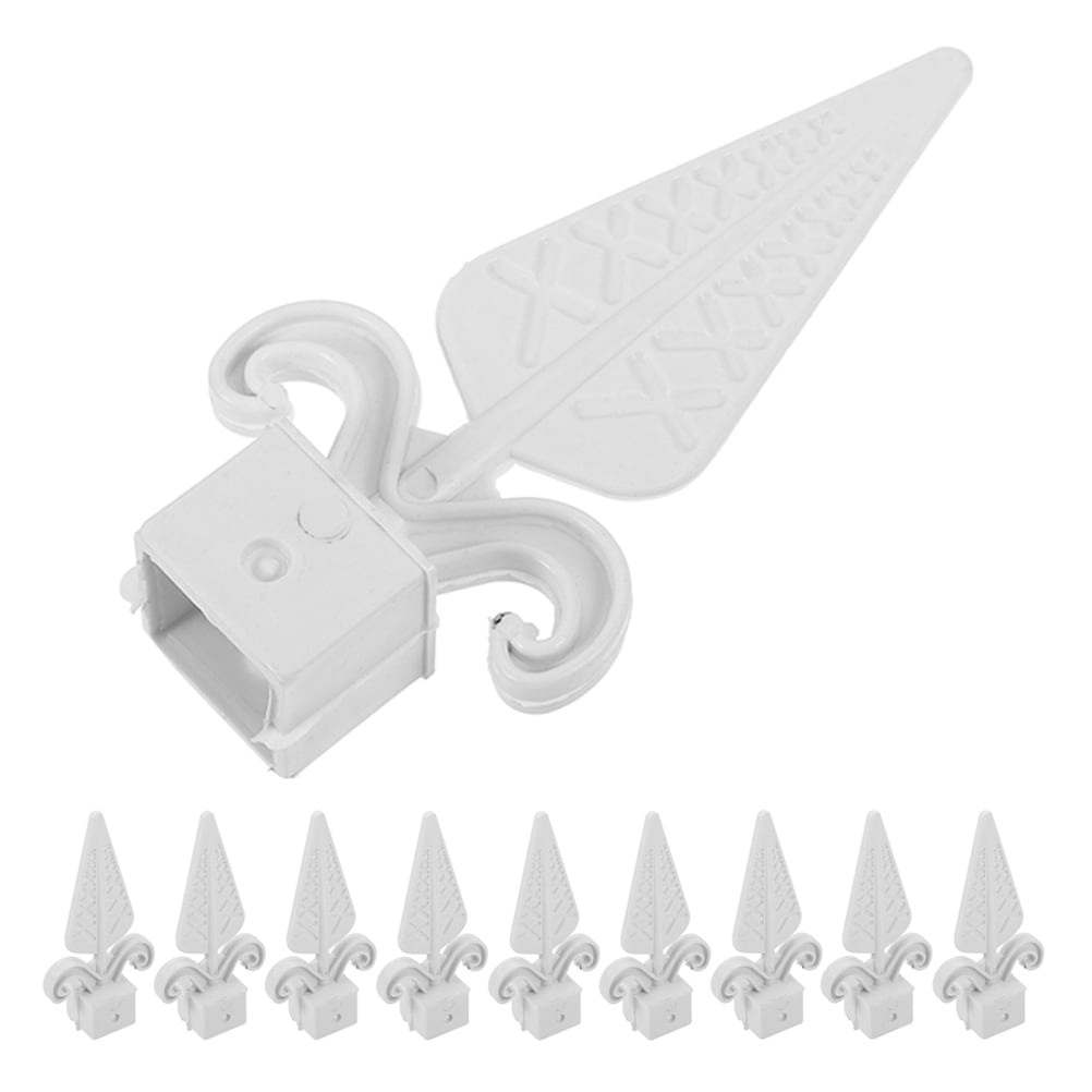Masteelf 20pcs Fence Topper Prop Pointed Fence Topper Gate Finial ...