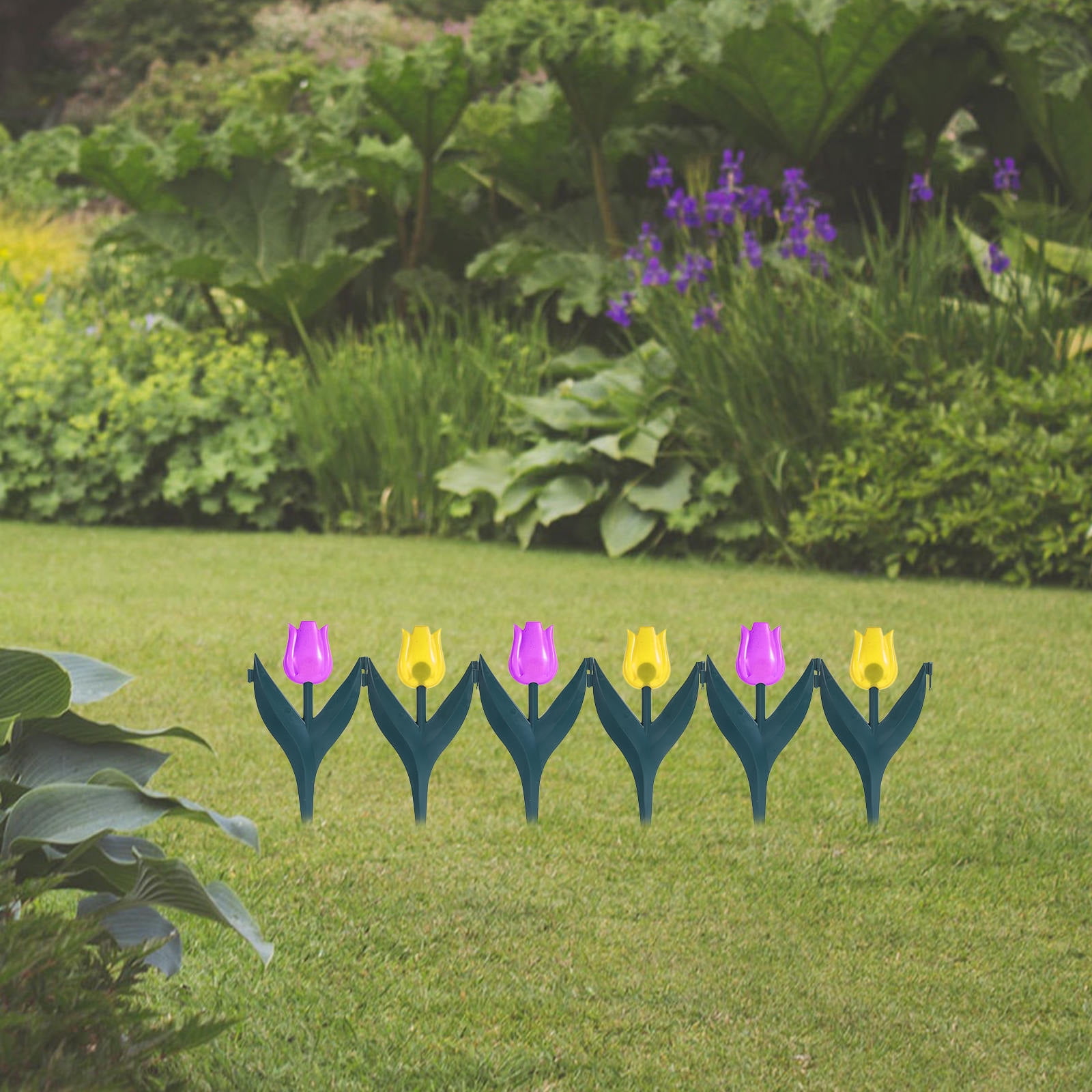 Masteelf 20pcs Flower Bed Hedge and Backyard Landscape Edging Tulip ...