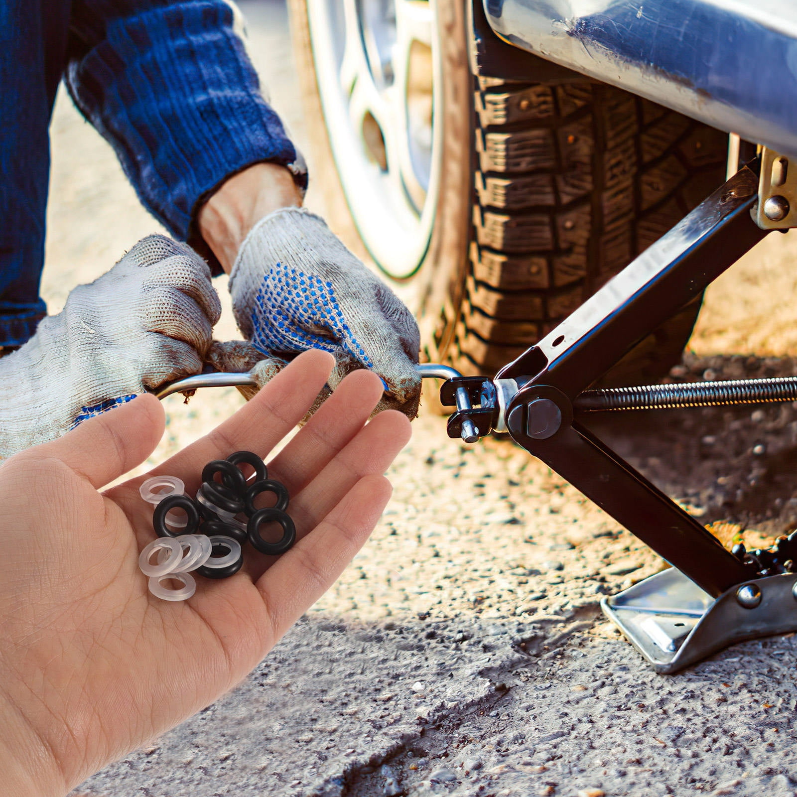 Masteelf 20pcs Hydraulic Jack Parts Floor Jack Hydraulic Jack Repair ...