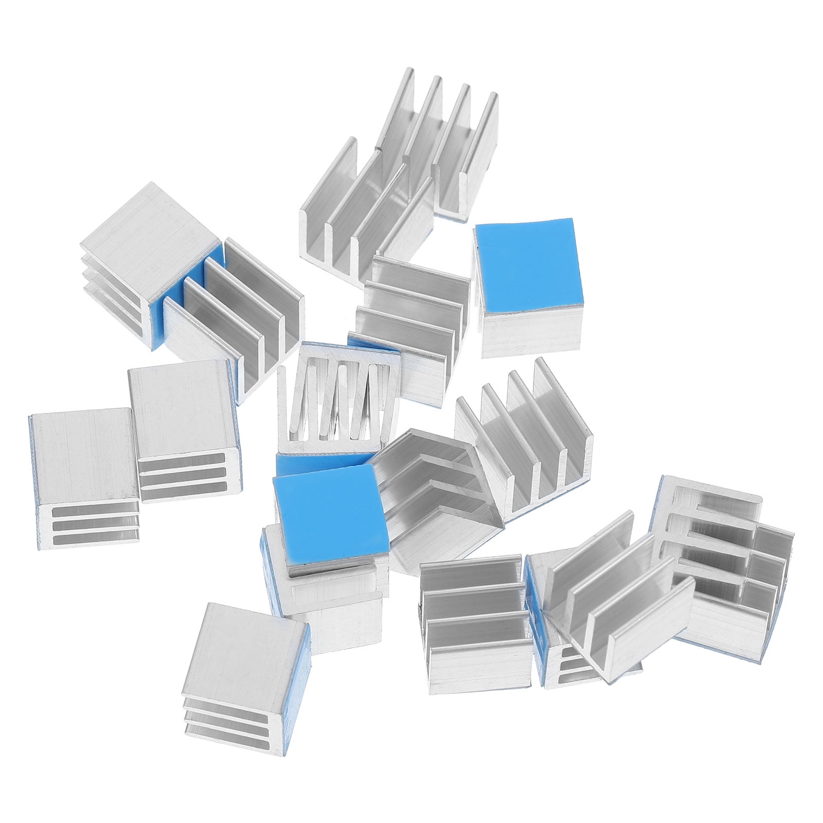 Masteelf 20pcs Metal Heatsink Block Aluminum Heatsink Block Heatsink ...