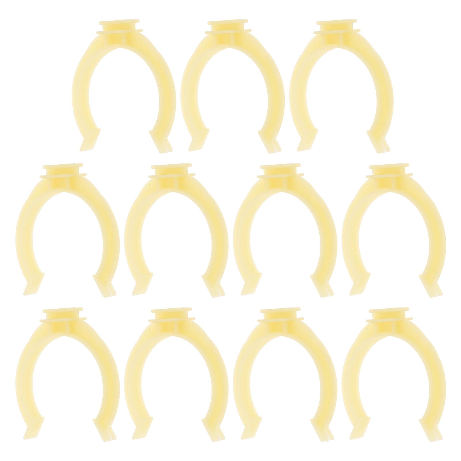 Masteelf 20pcs Plinth Clips Plastic Kitchen Leg Plinth Clip Furniture ...