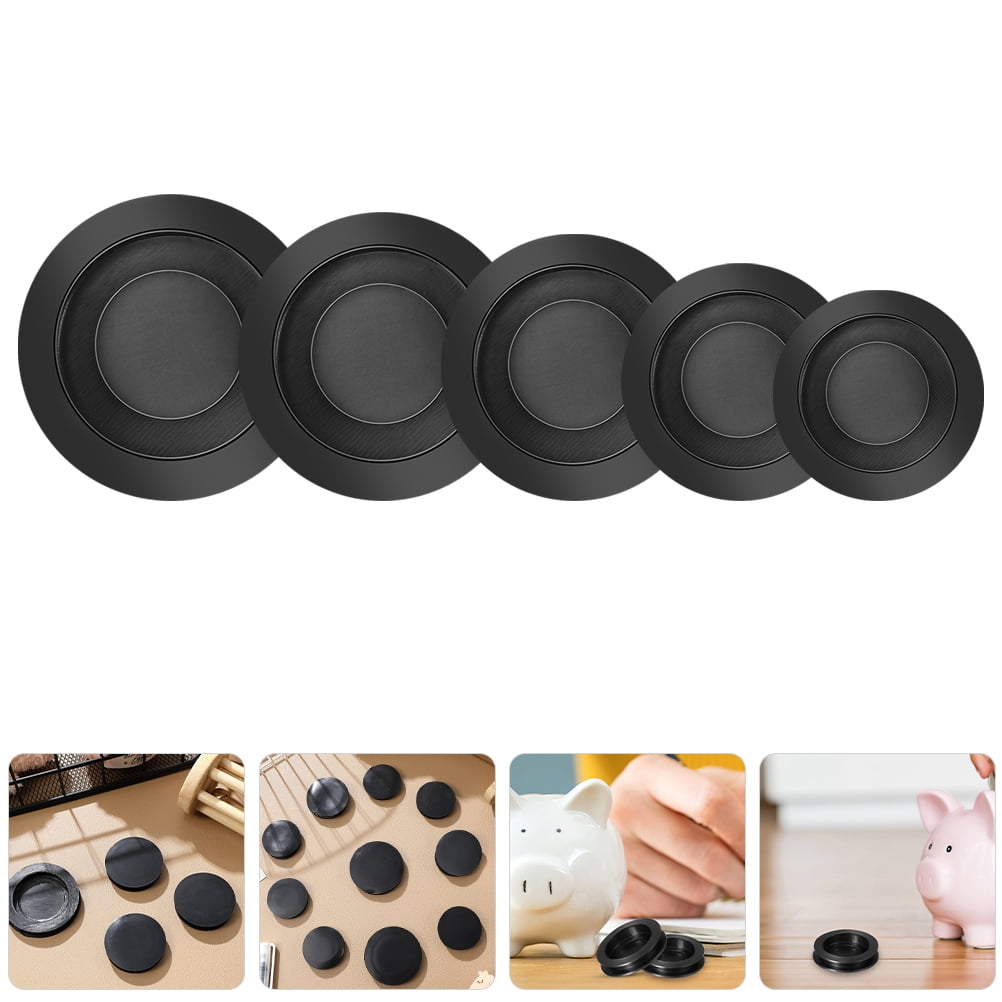 Masteelf 20pcs Round Rubber Plugs for Piggy Bank Bottom Stoppers for ...