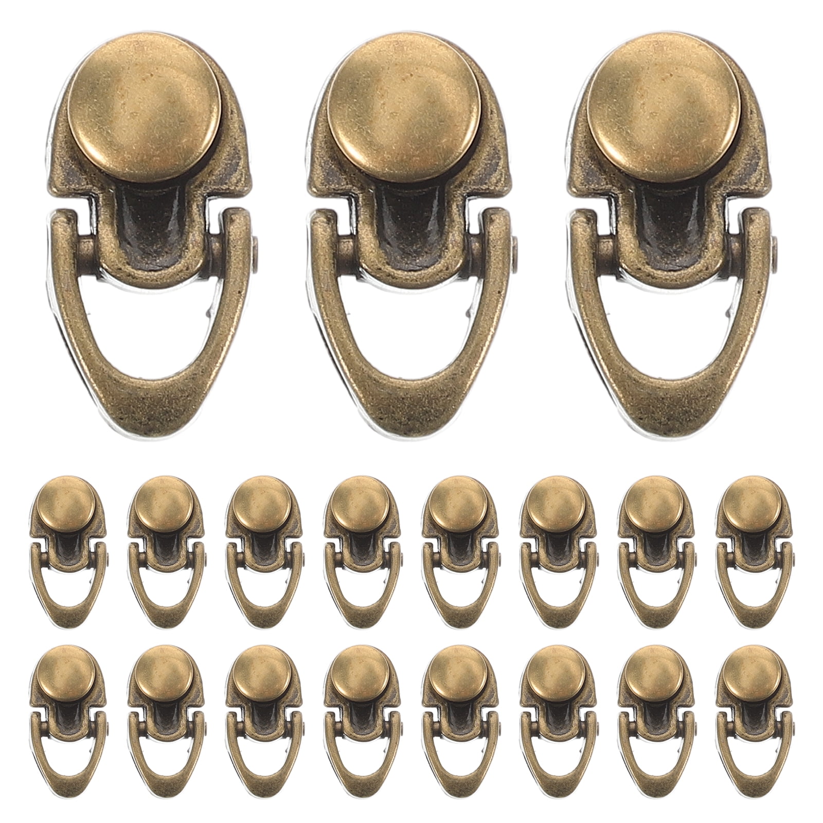 Masteelf 20pcs Shoe Buckle Diy Accessories Boot Lace Hooks Boot Hooks ...