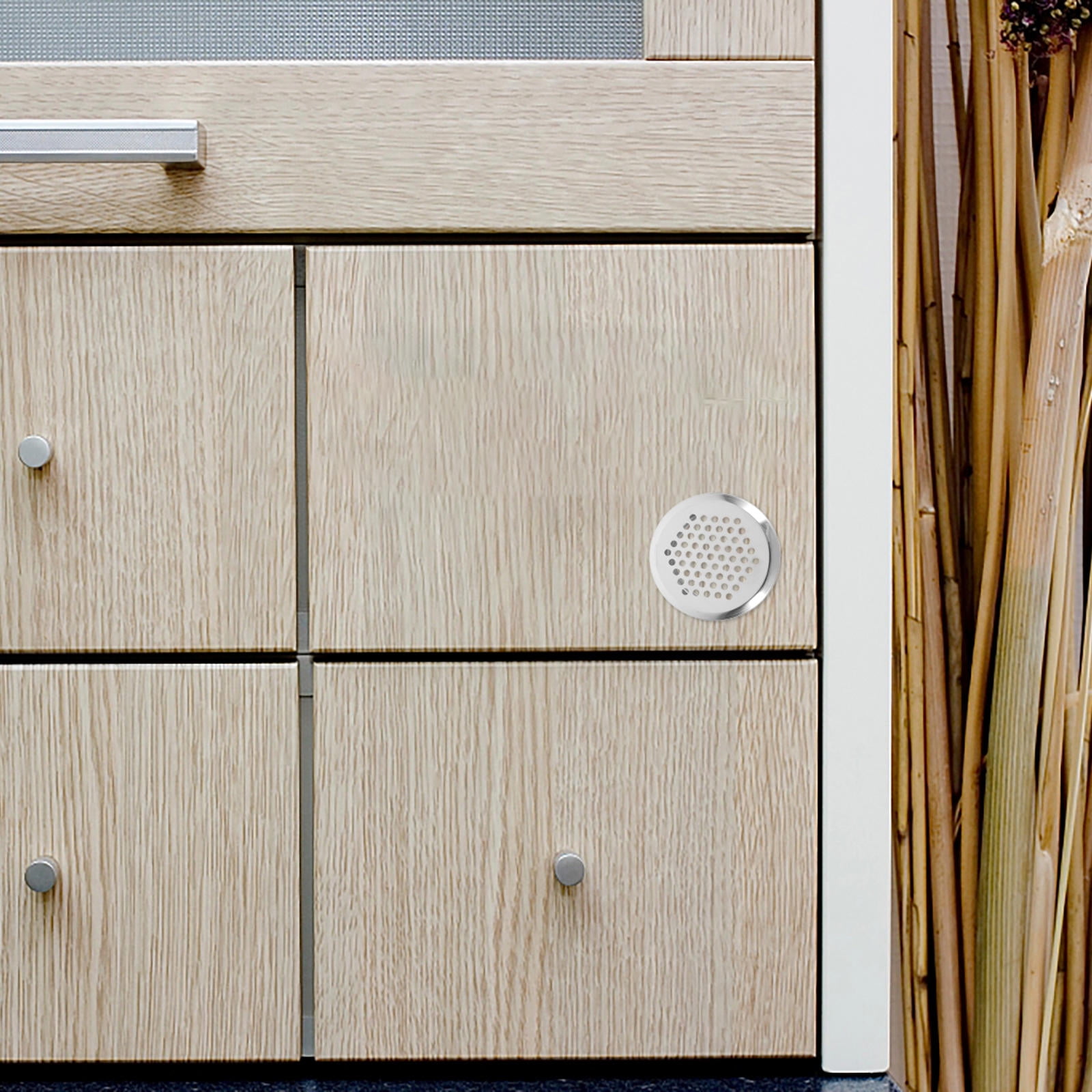 Masteelf 20pcs Stainless Steel Round Vent Louvers For Cabinets ...