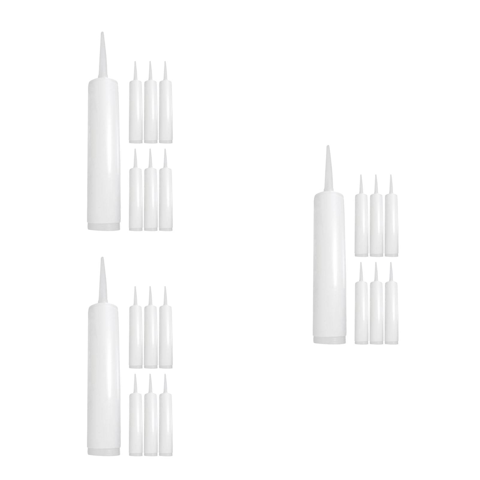 Masteelf 21 pcs Empty Caulk Tubes Reusable Caulking Sealant Tubes ...