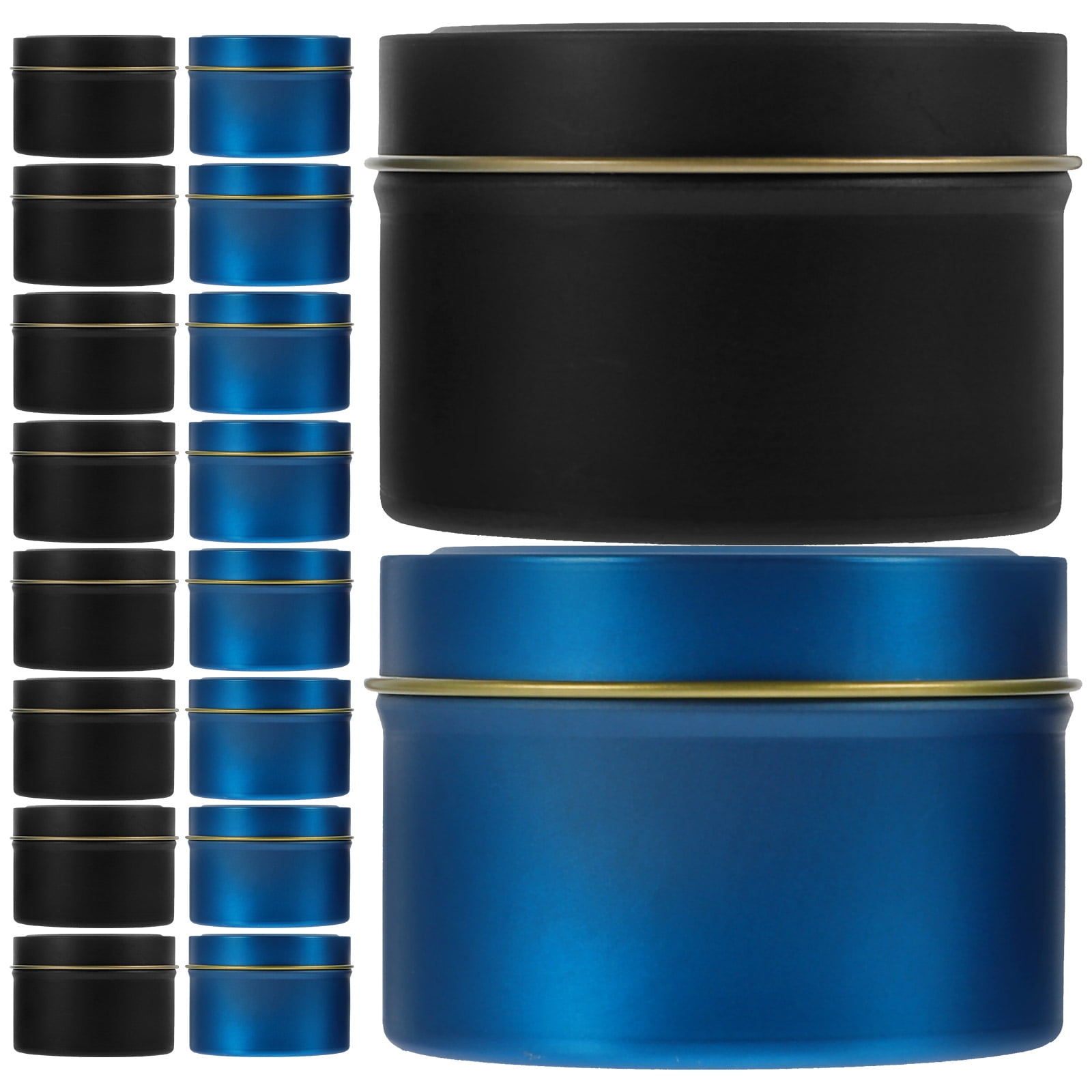 Masteelf 24 Pcs Candle Jars Bulk Flameless Candles Flickering Scented - Walmart.com