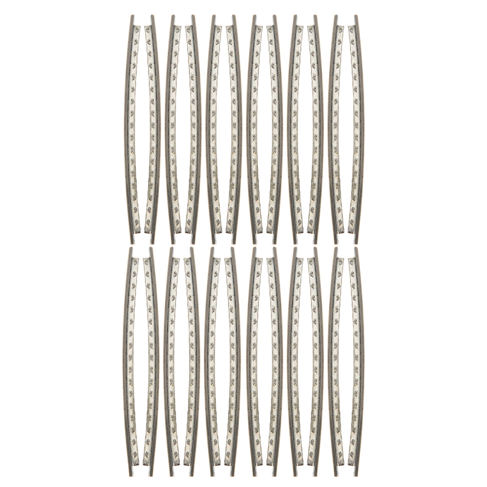 Masteelf 24 Pcs Guitar Frets Standard Electric Fretboard Wires Silver ...