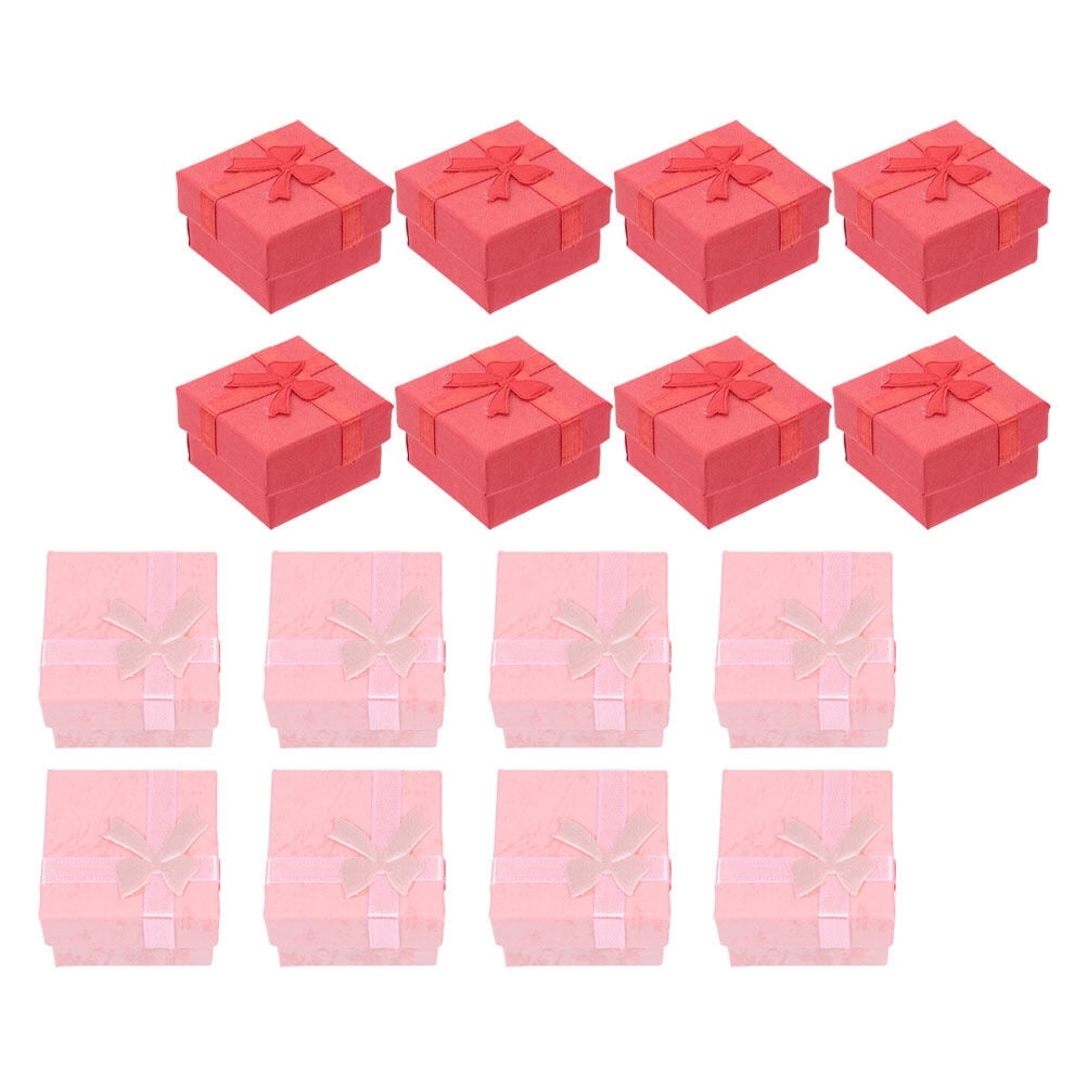 Masteelf 24 Pcs Jewelry Box Organizer Travel Pendant Mini Boxes with ...